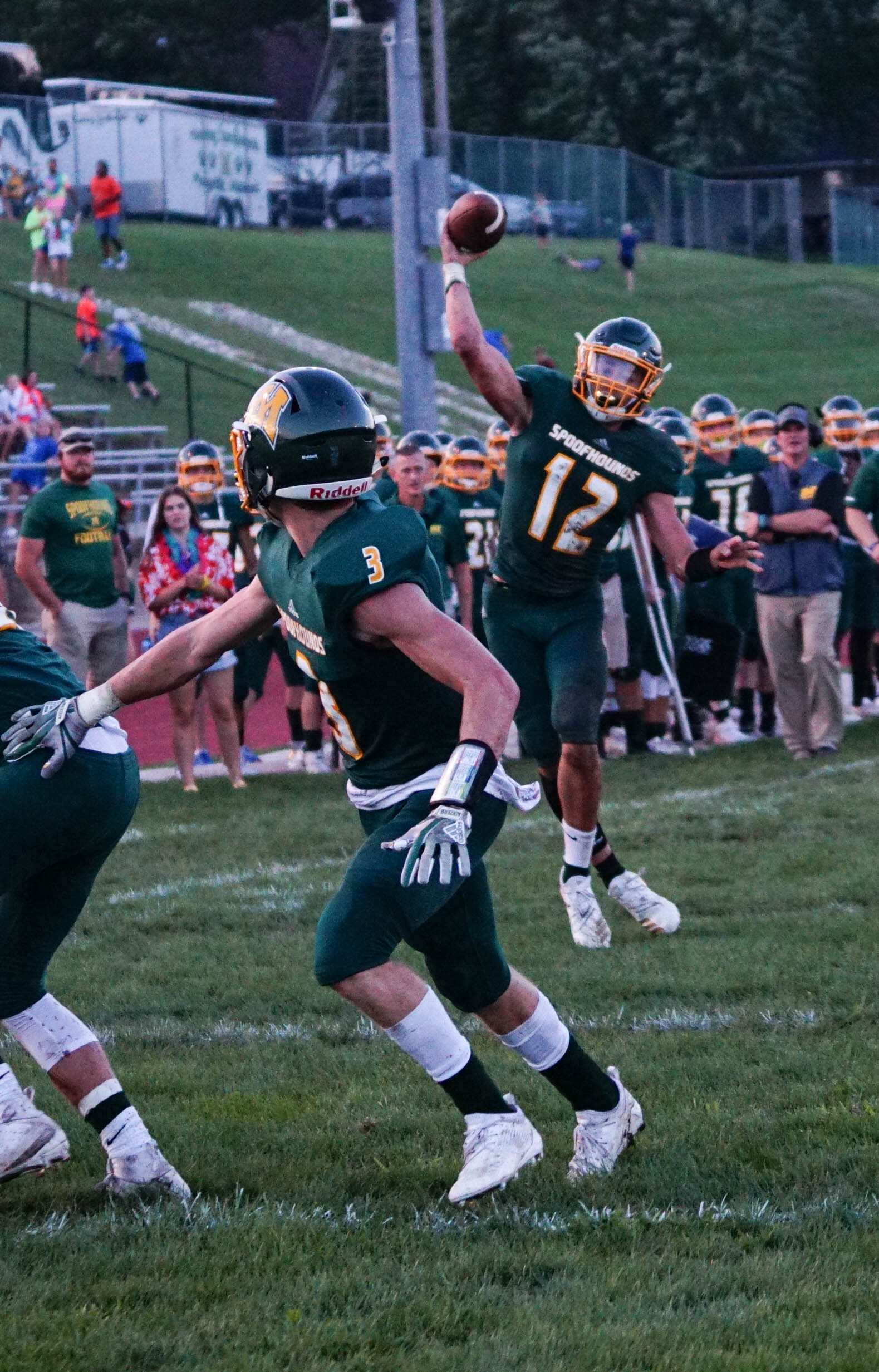 Back on track: Hounds football thwarts Wildcats in Week Two - Nodaway News